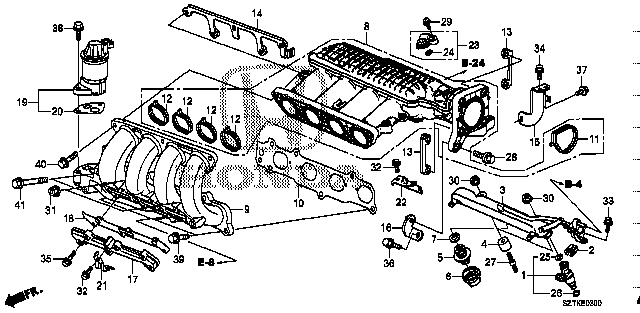Honda Cr-z ZF2 SENSOR ASSY., MAP (37830-RNA-A01) - Injection Imports