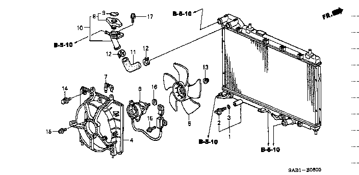 Honda Fit GD3 LABEL, RADIATOR CAP (19046-PAA-A00) - Injection Imports