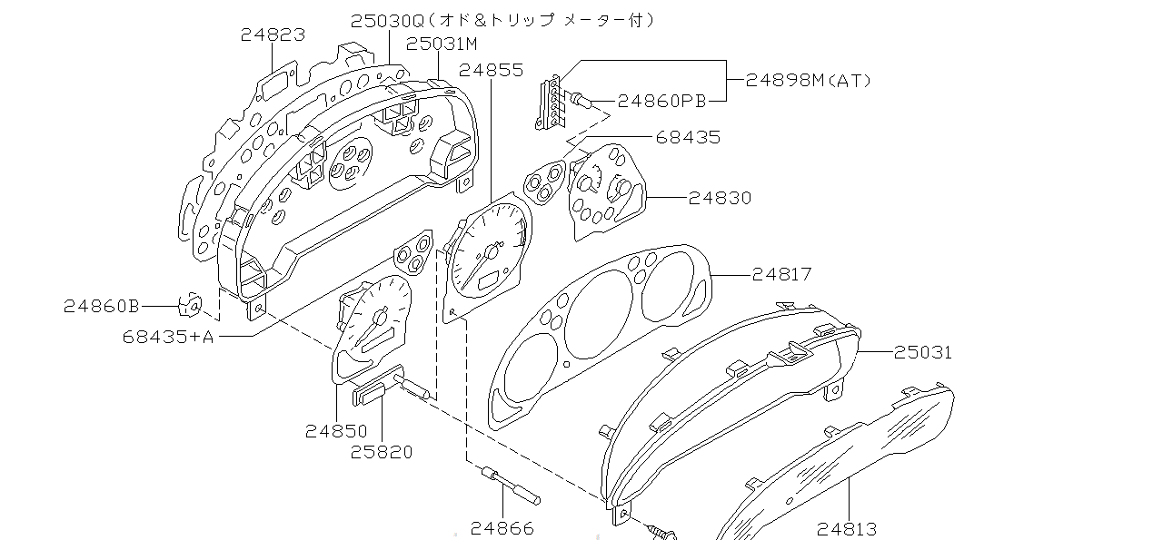 Nissan SILVIA S15 TACHOMETER ASSEMBLY (24825-85F00) - Injection Imports