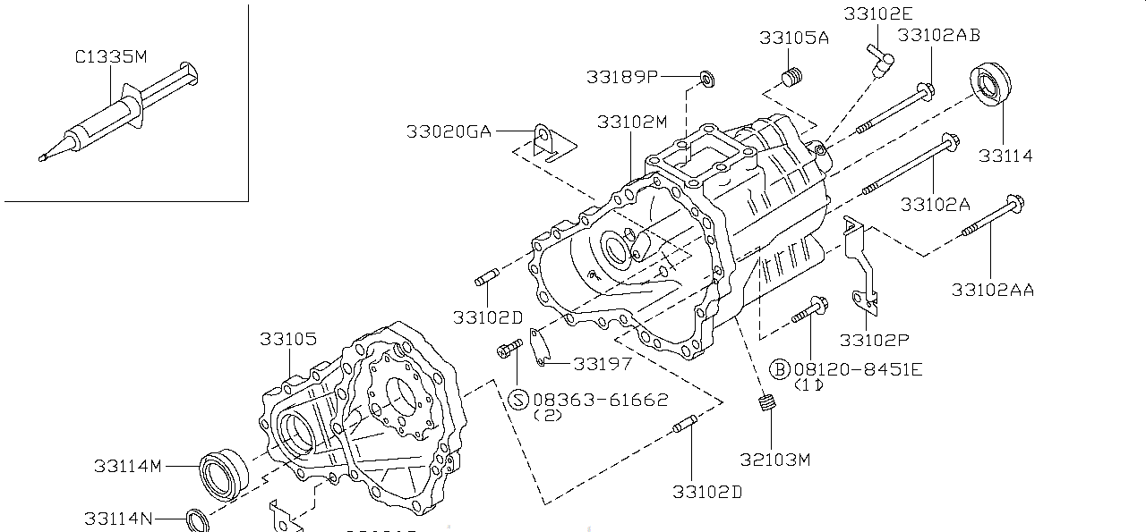 Nissan SKYLINE R34 BRACKET (24230-AA304) - Injection Imports