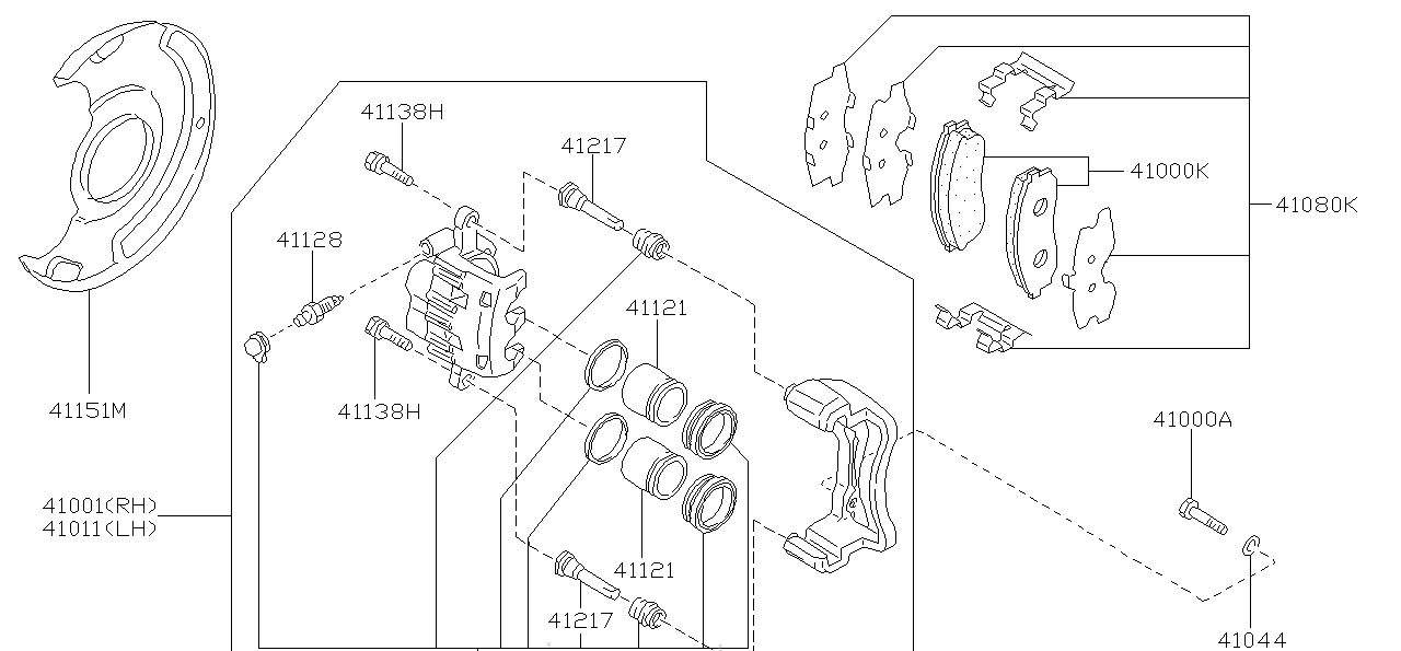 Nissan SKYLINE R34 BOLT (41005-AA000) - Injection Imports