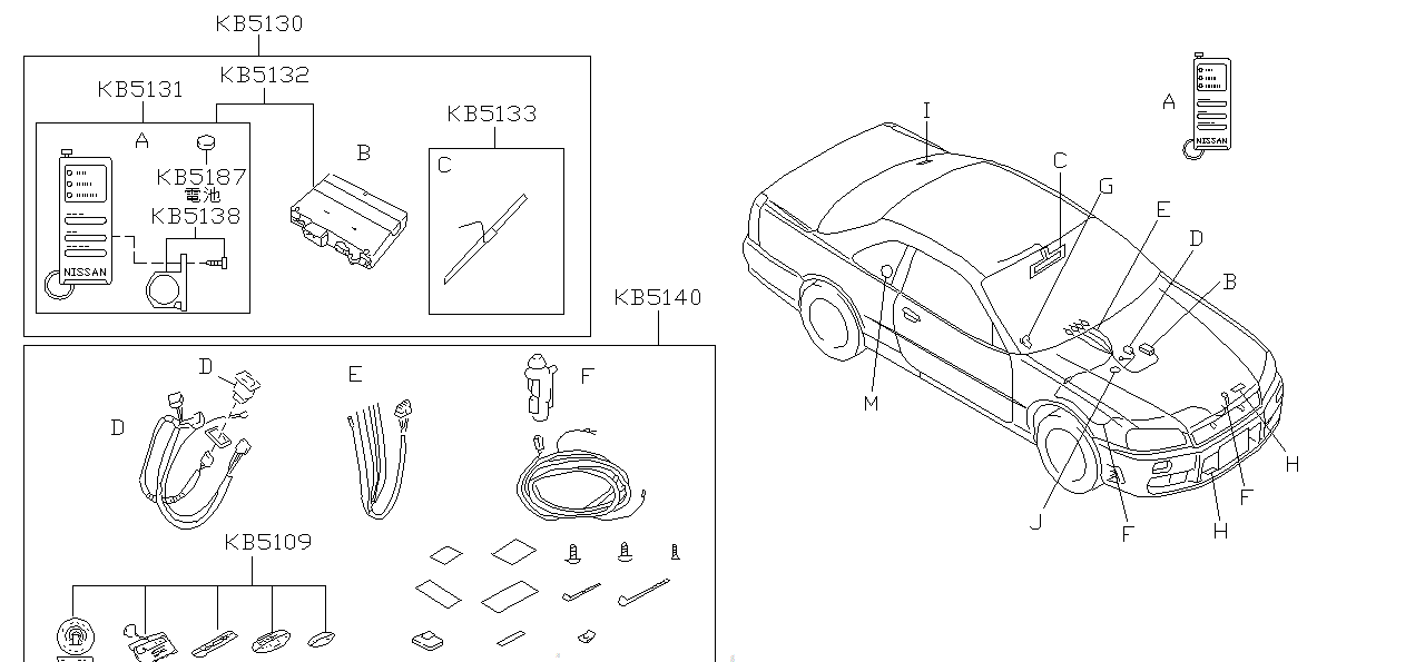 Nissan SKYLINE R34 RELAYUNIT (B5132-89910) - Injection Imports